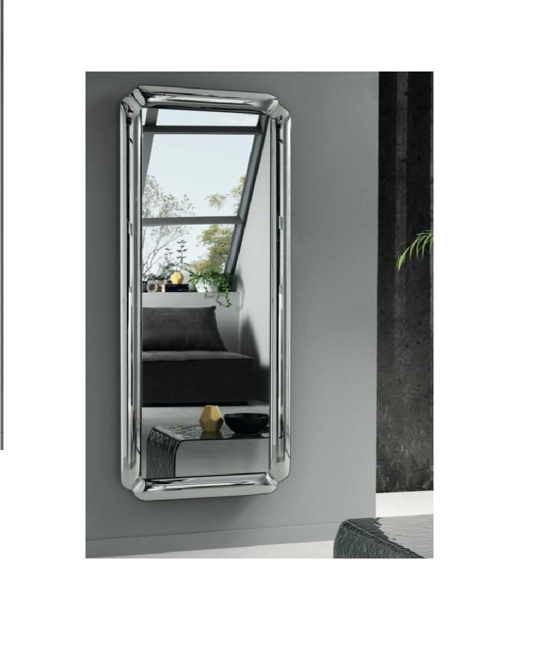 specchio moderno rettangolare in cristallo mis 170x60 cm - Beautiful